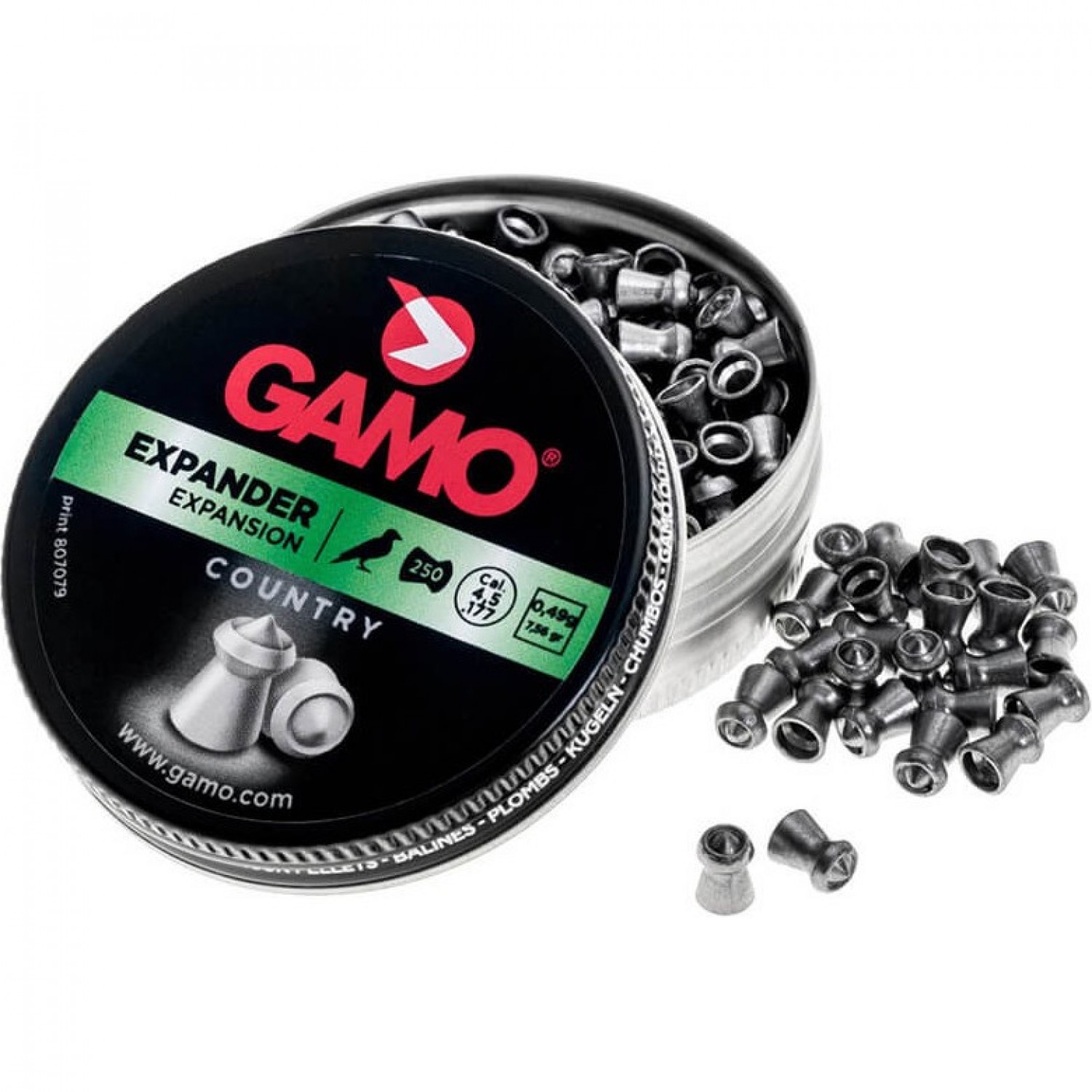Пули пневматические GAMO Expander 4,5мм (250шт) 6322524. Купить на ...